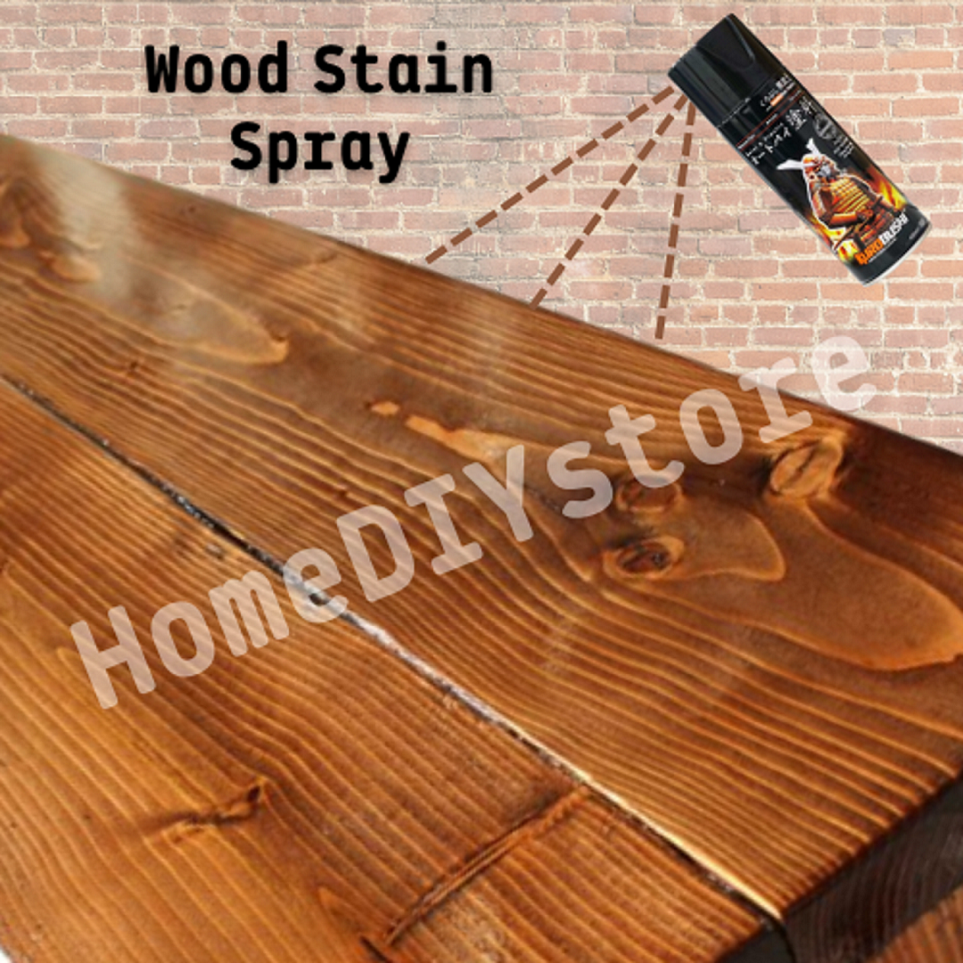 SAMURAI Wood Stain Spray Paint / Cat Spray Kayu 400ml | Shopee Malaysia