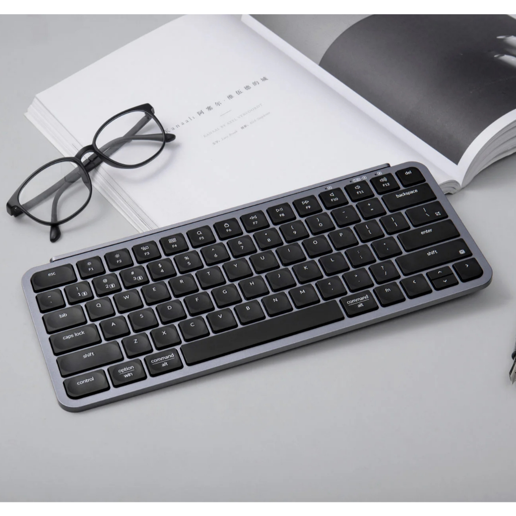 Keychron B1 Pro Ultra-Slim Wireless Custom Keyboard 2.4GHz/Bluetooth ...