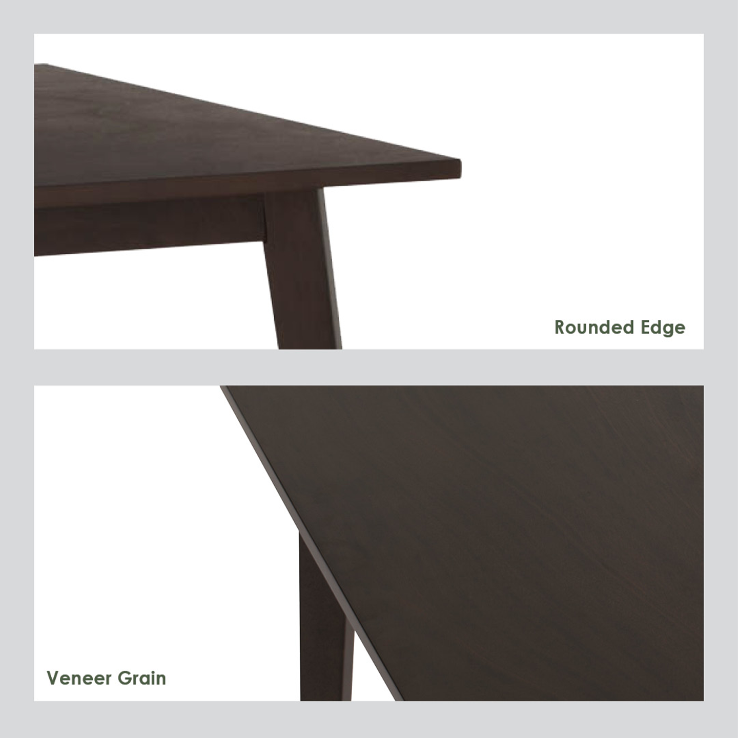 HOMATRIX Wooden Dining Table Set Rectangle 4 Seater 6 Seater Meja Makan ...