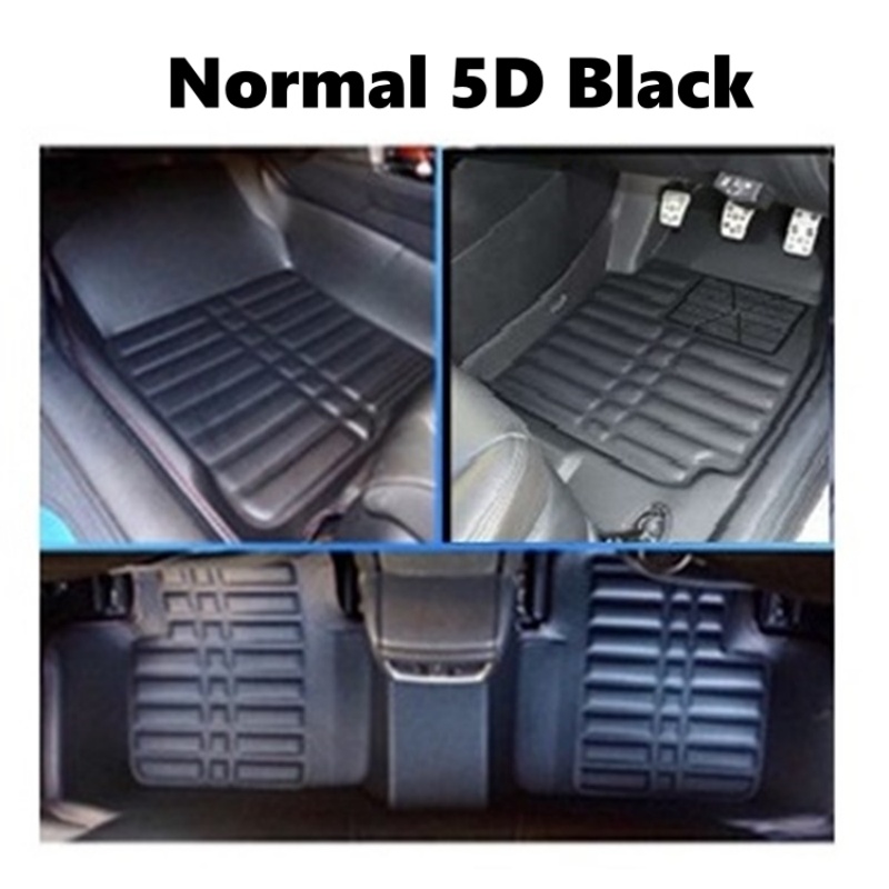 Toyota Innova LAXEY Carpet 5D Carpet Floor mat Pu Leather ( 3 Row ...