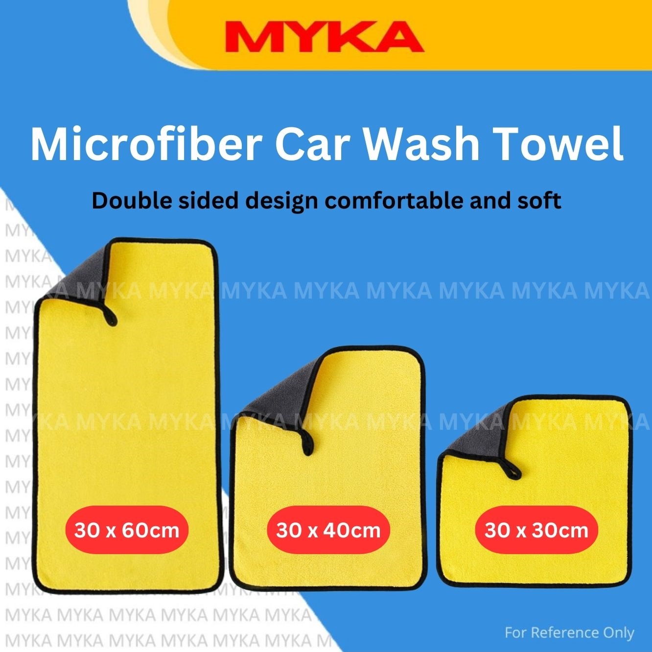 Multipurpose Soft Microfiber Towel Car Wash Kain Cuci Kitchen Cloth ...