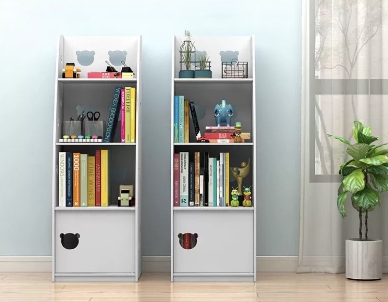 DIY Rak Buku Ikea Style Bookshelf Furniture Children Cabinet Rack File ...