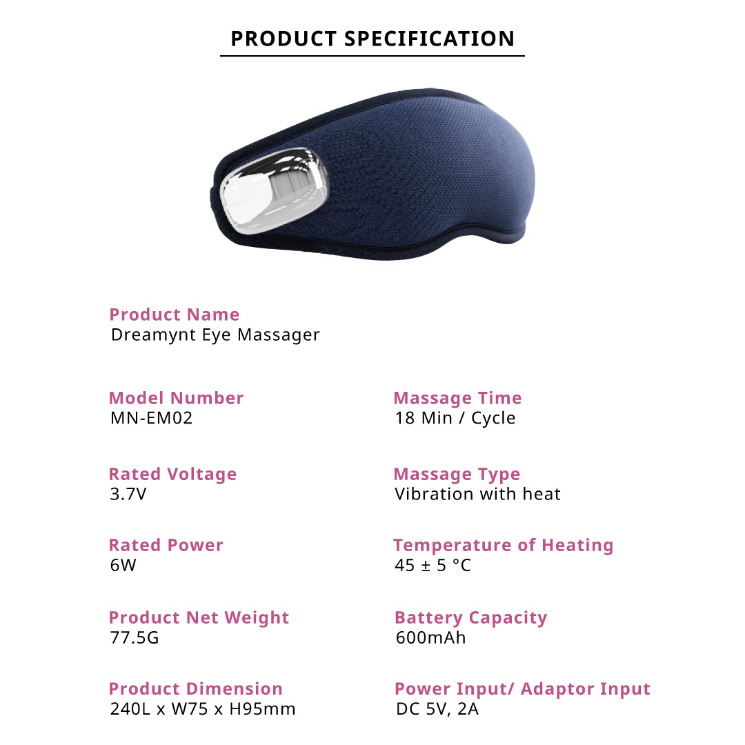 [MYNT] Dreamynt Eye Massager Powered by Ogawa | Shopee Malaysia
