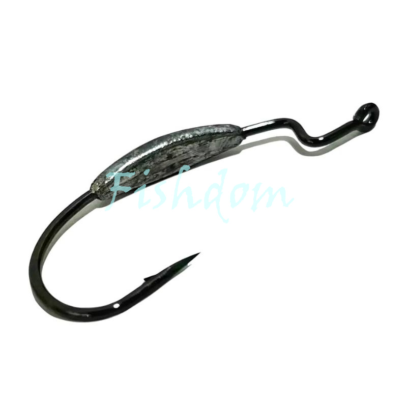 FISHDOM SAWA-D WHL9003 WORM HOOK LEADER SUPER FISHING HOOK MATA KAIL ...