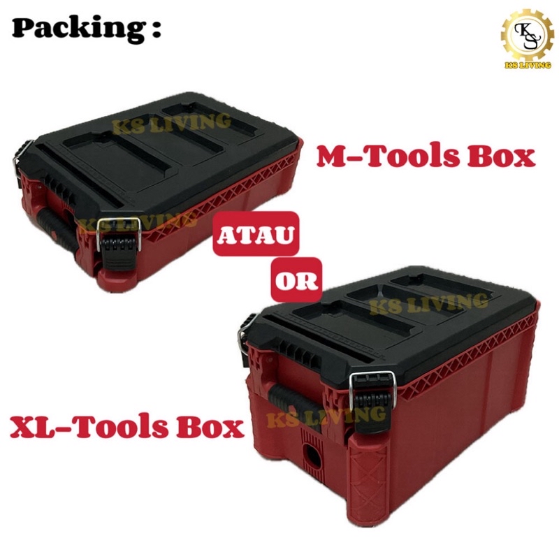 Kim.S DEPRO Multi-Purpose Case Tools Box Electric Cordless Drill Empty ...
