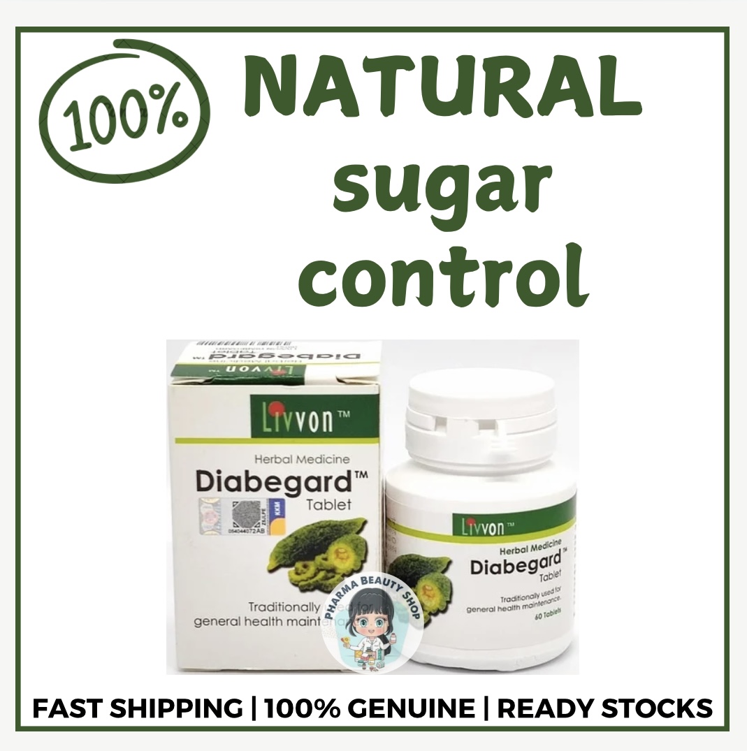 Livvon Diabegard Tablet 120s - 100% NATURAL SUGAR CONTROL | Shopee Malaysia