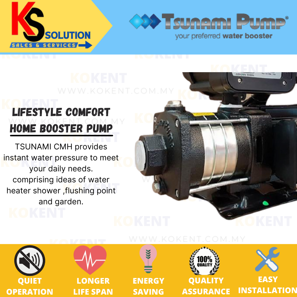 Tsunami CMH4-60K Water Pump Automatic Tsunami Home Living Automatic ...