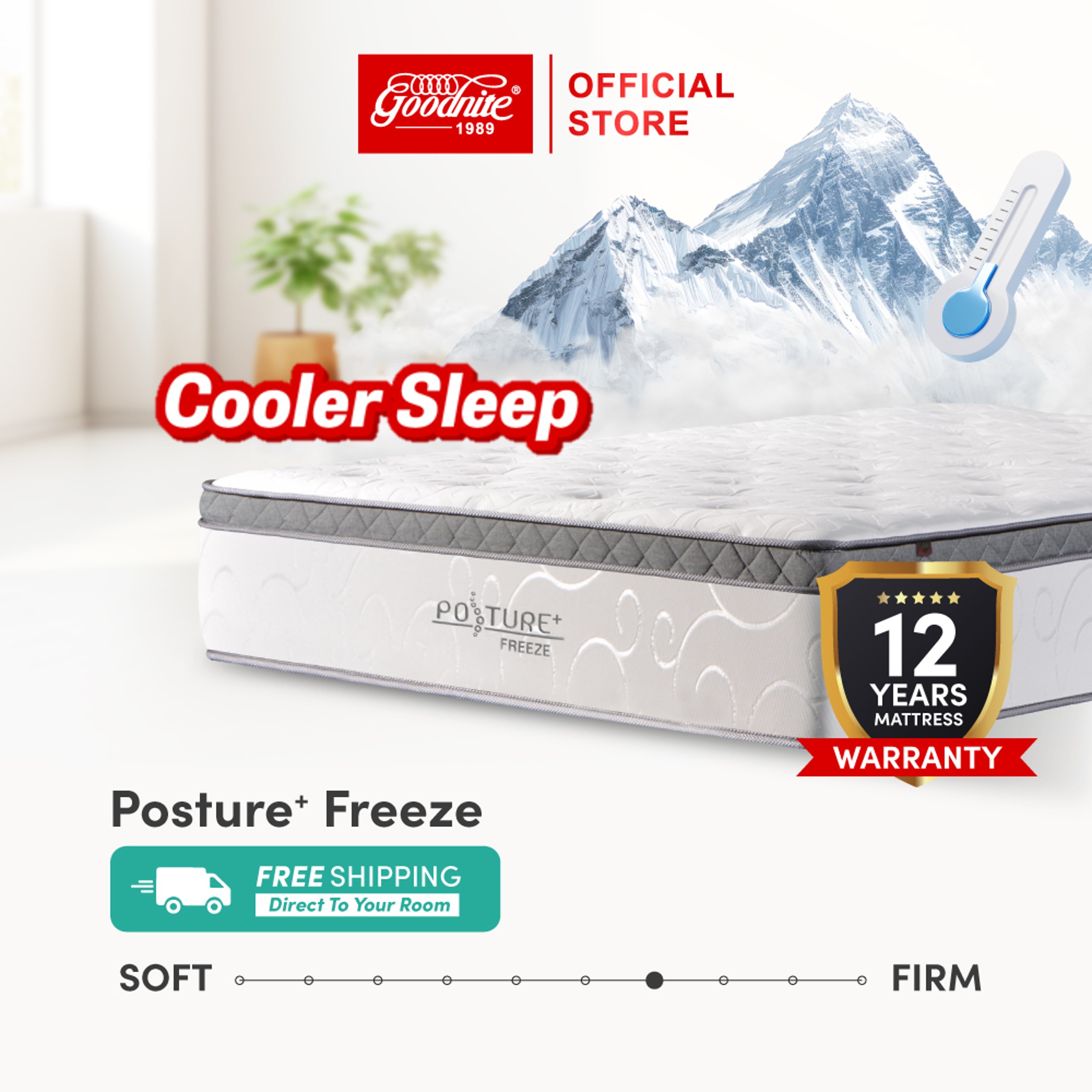 (Most Popular) Goodnite Posture Freeze Cooling 5Zone Pocket Spring ...