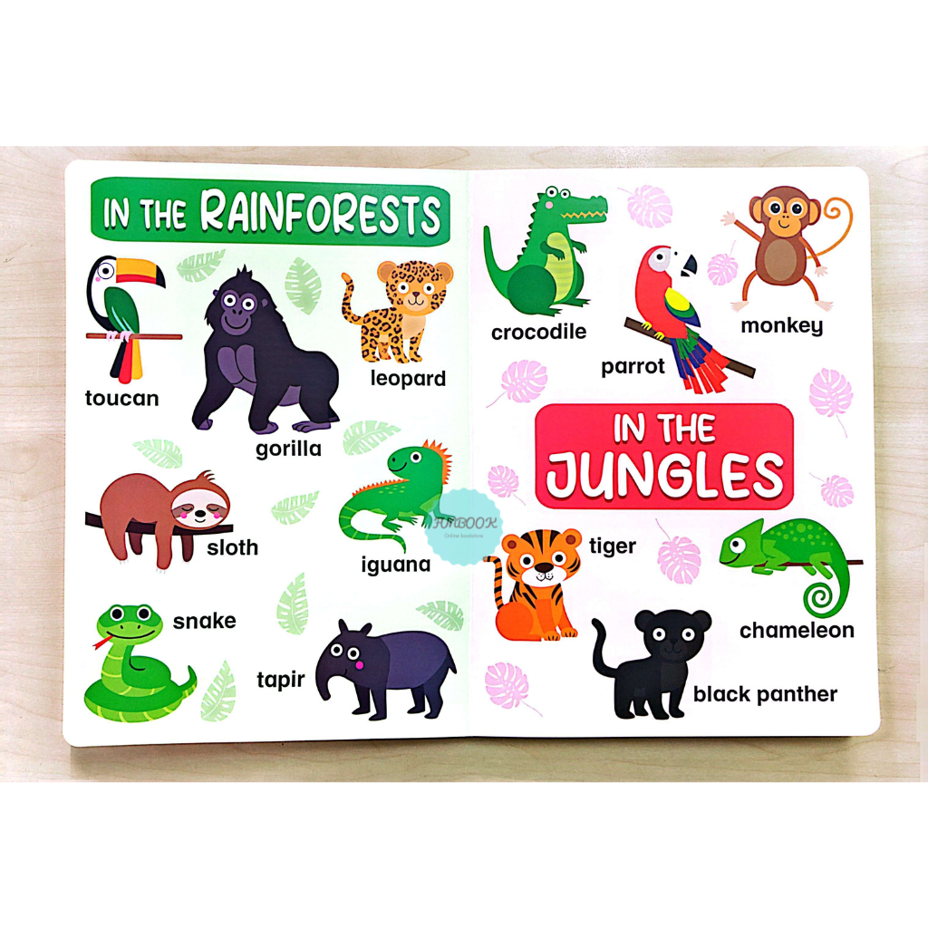 [FUNBOOK] Children My First Picture Board Book 101 Animals Word Play Time Fun Time Mind to Mind ...