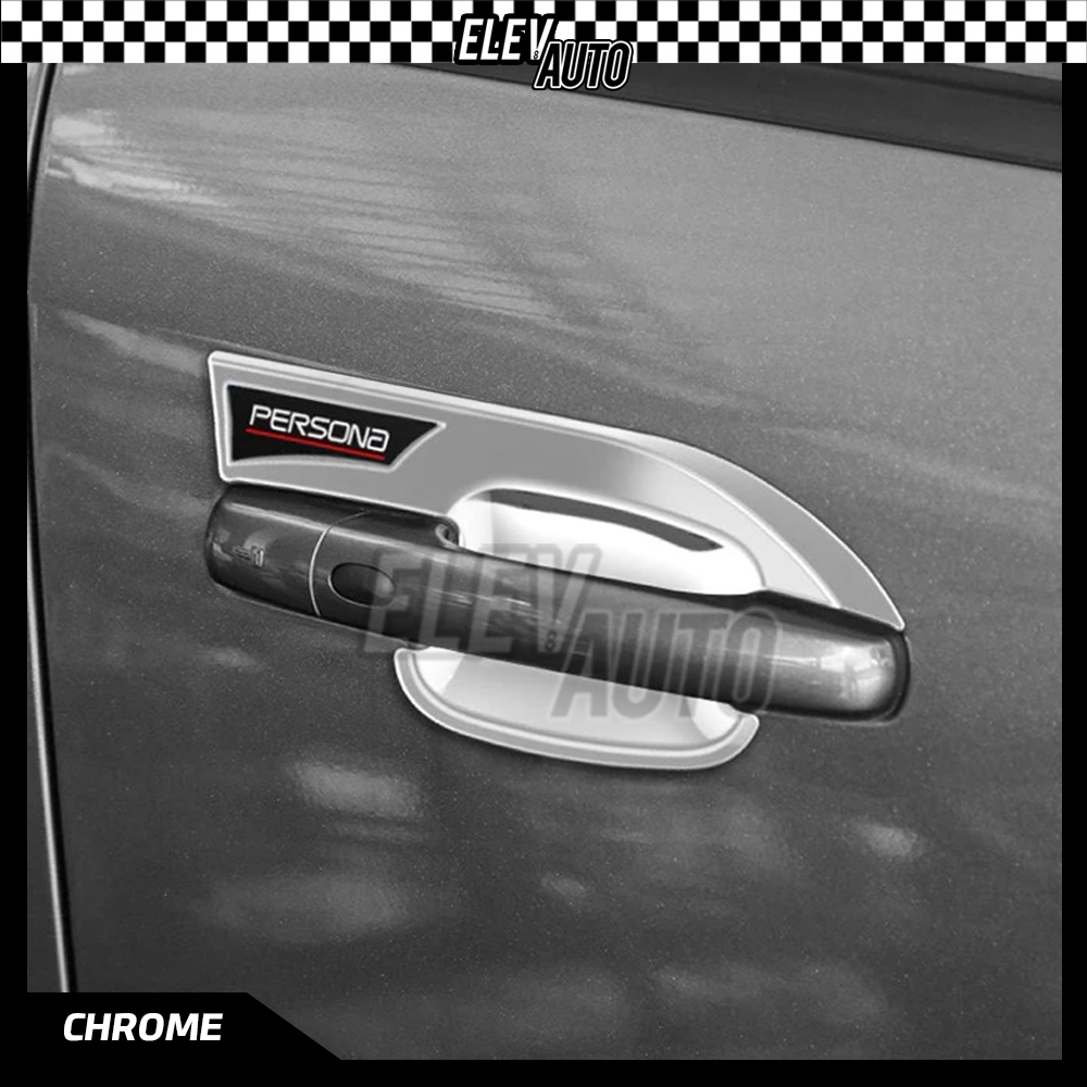 Proton Persona VVT 2016 - 2024 CHROME Door Handle Set Bowl Cover ...