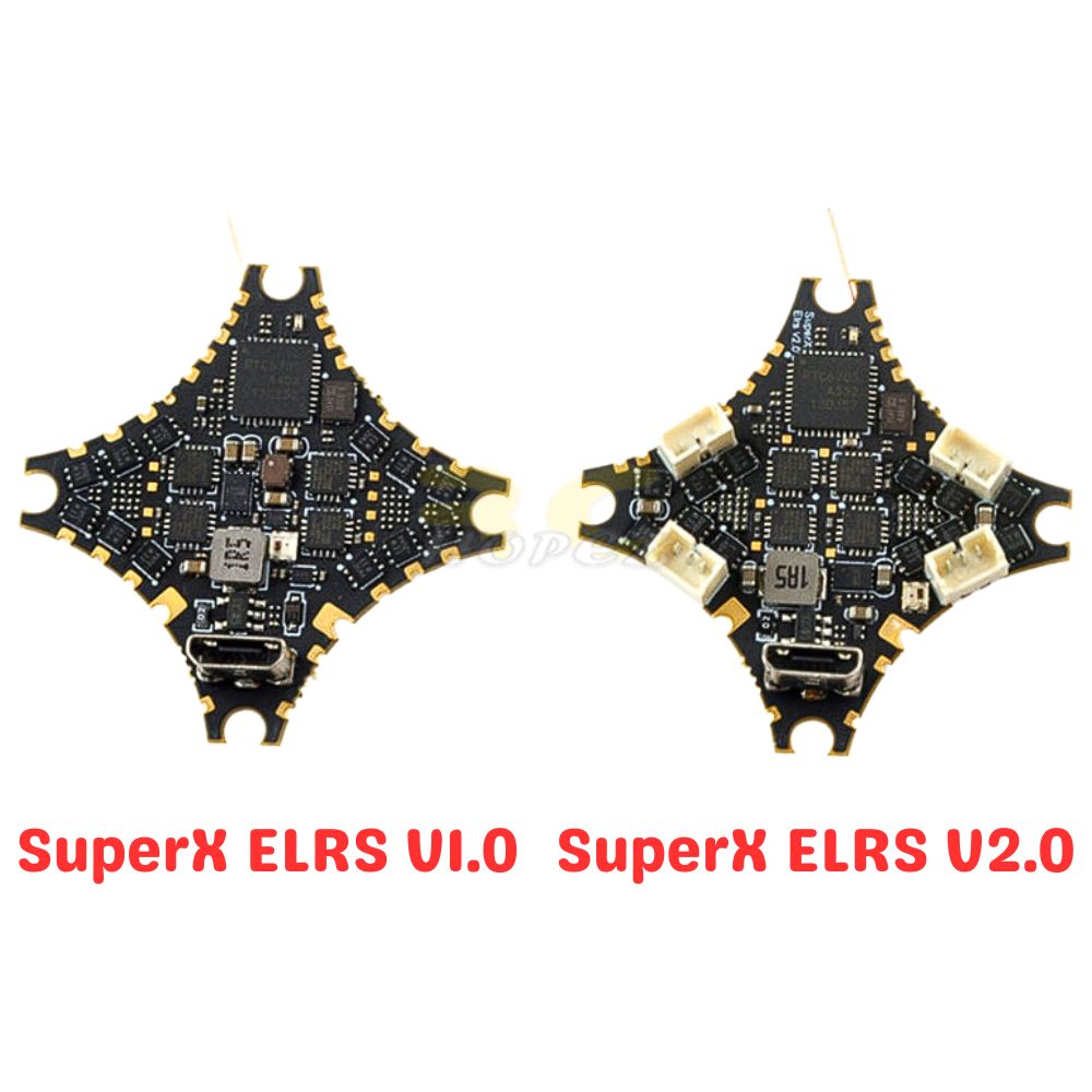 Happymodel SuperX ELRS V1.0/V2.0 5IN1 AIO 1S 25.5×25.5mm built-in UART ...