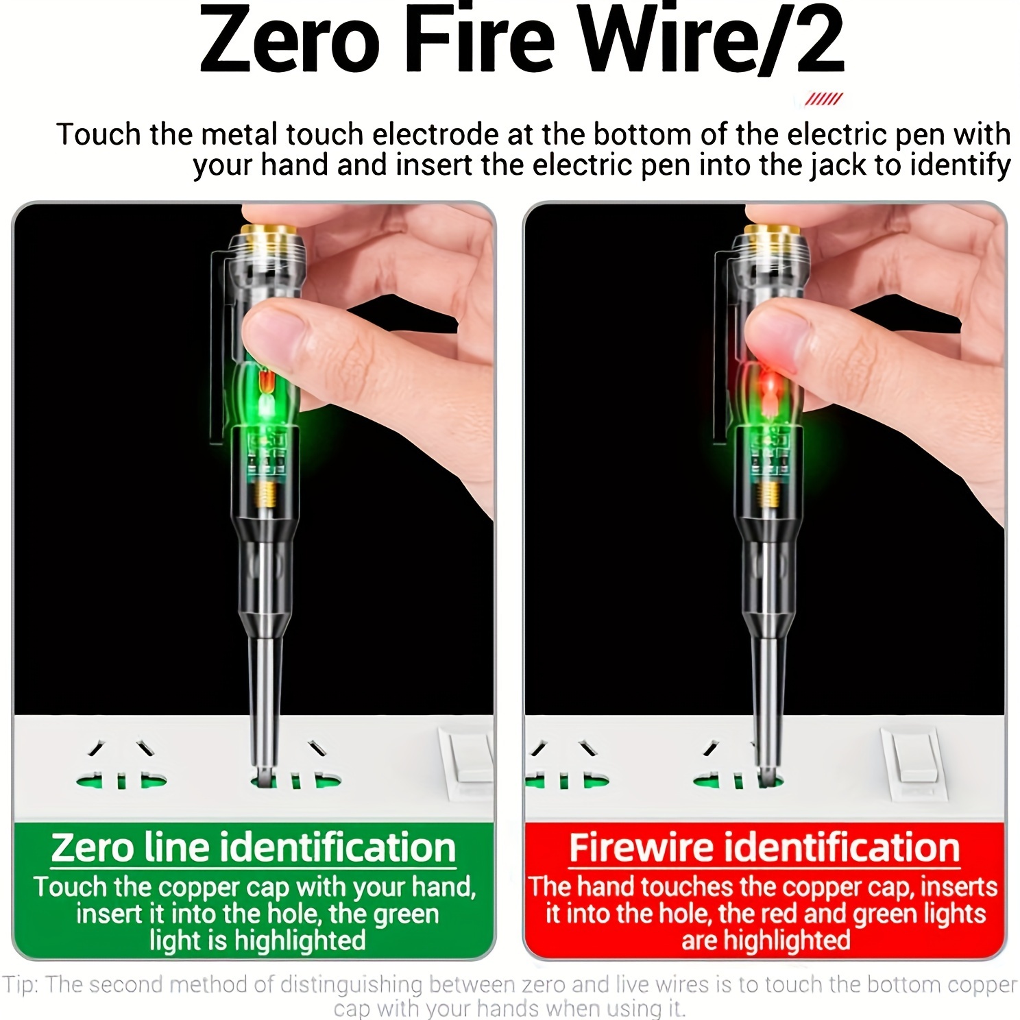 Responsive Electrical Tester Pen,Portable Electrical Circuit Tester Pen ...