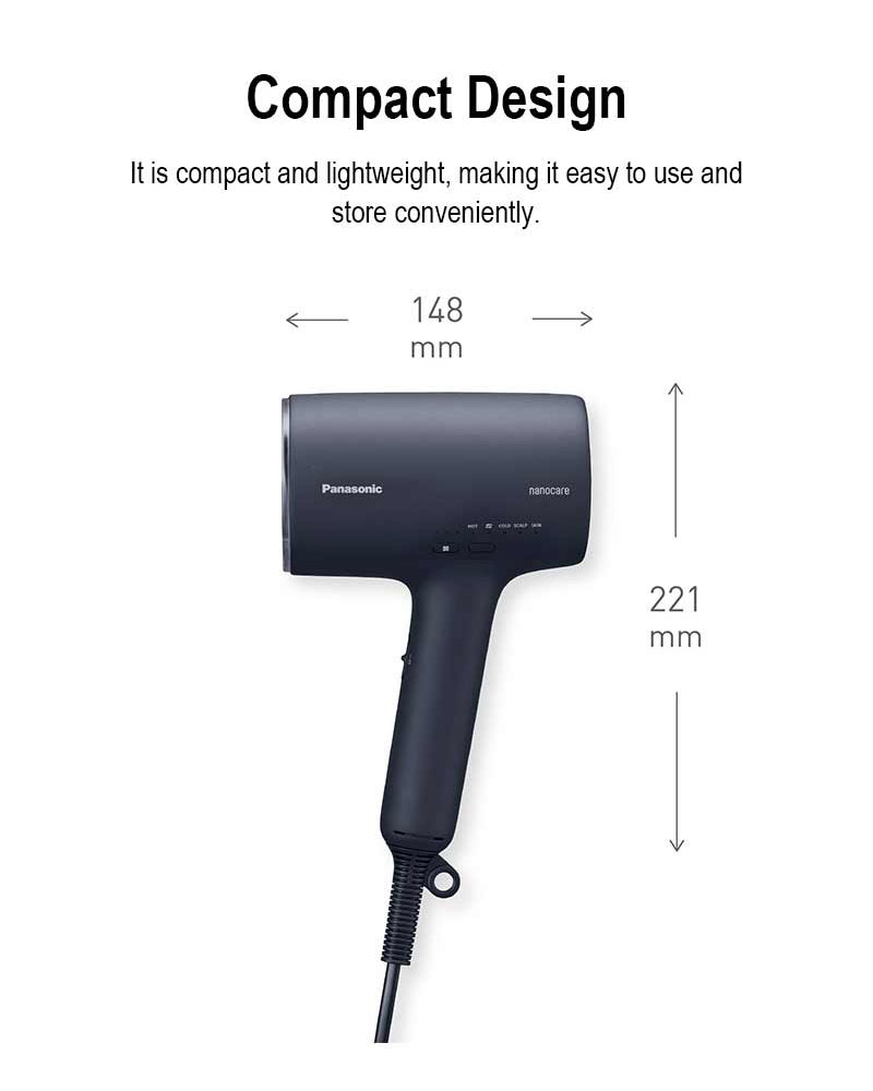 Panasonic nanocare Hair Dryer EH-NA0J MOISTURE+ and Mineral EH-NA0J-H655 | Shopee Malaysia