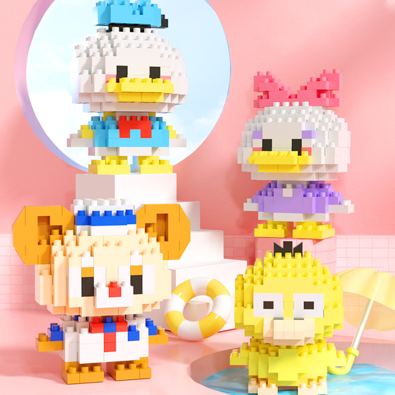 𝐁𝐔𝐈𝐋𝐃-𝐈𝐓 𝐁𝐋𝐈𝐒𝐒 Mini DIY 3D Nano Bricks Building Block Puzzle Toys Cute ...