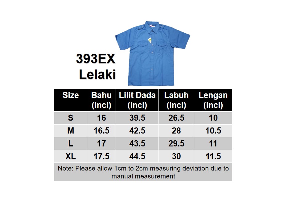 Kadet Sekolah Pertahanan Awam (KASPA/KPA) Uniform No. 3 utk Sek Men ...