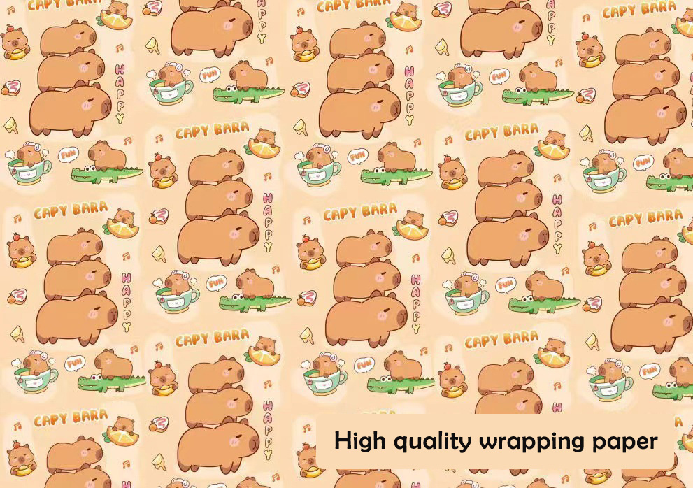 (Minimum order 5pcs ) Q Moon Store 80gsm Labubu Capybara Cute Comic ...