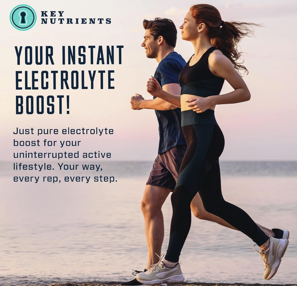 KEY NUTRIENTS Electrolytes Recovery Plus Powder No Sugar Drink Mix ...