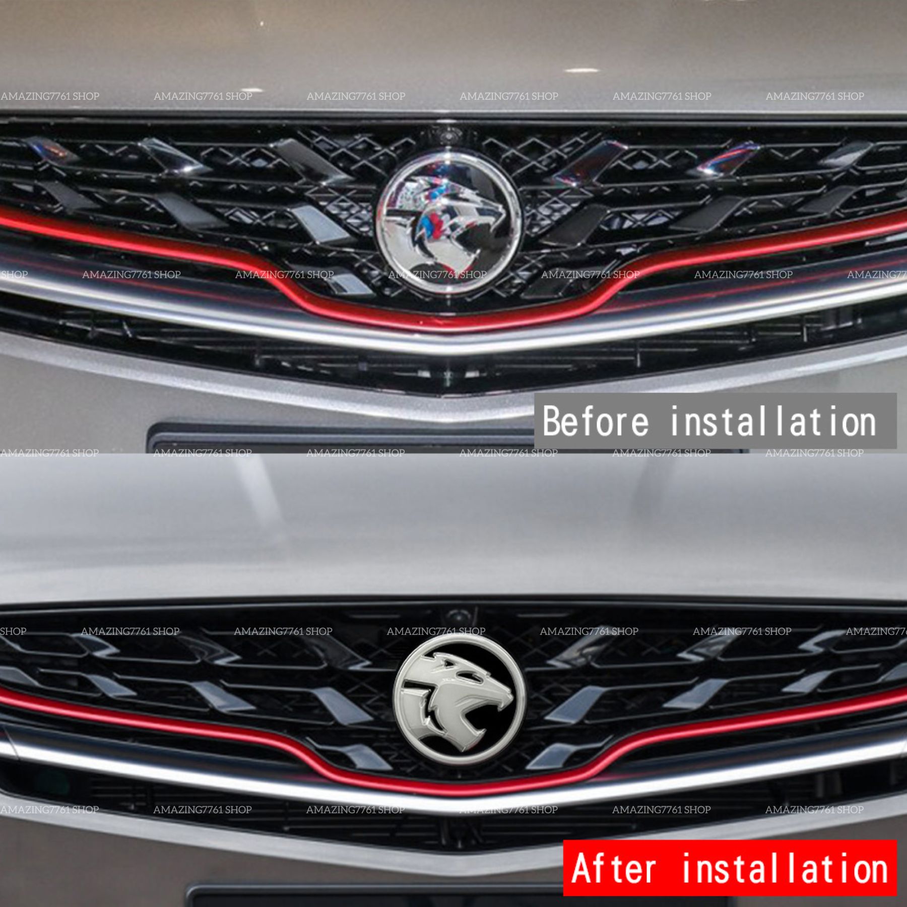 AMAZING PROTON PERSONA MC2 2022-2024 CAR 3D ALBINO LED LOGO EMBLEM ...