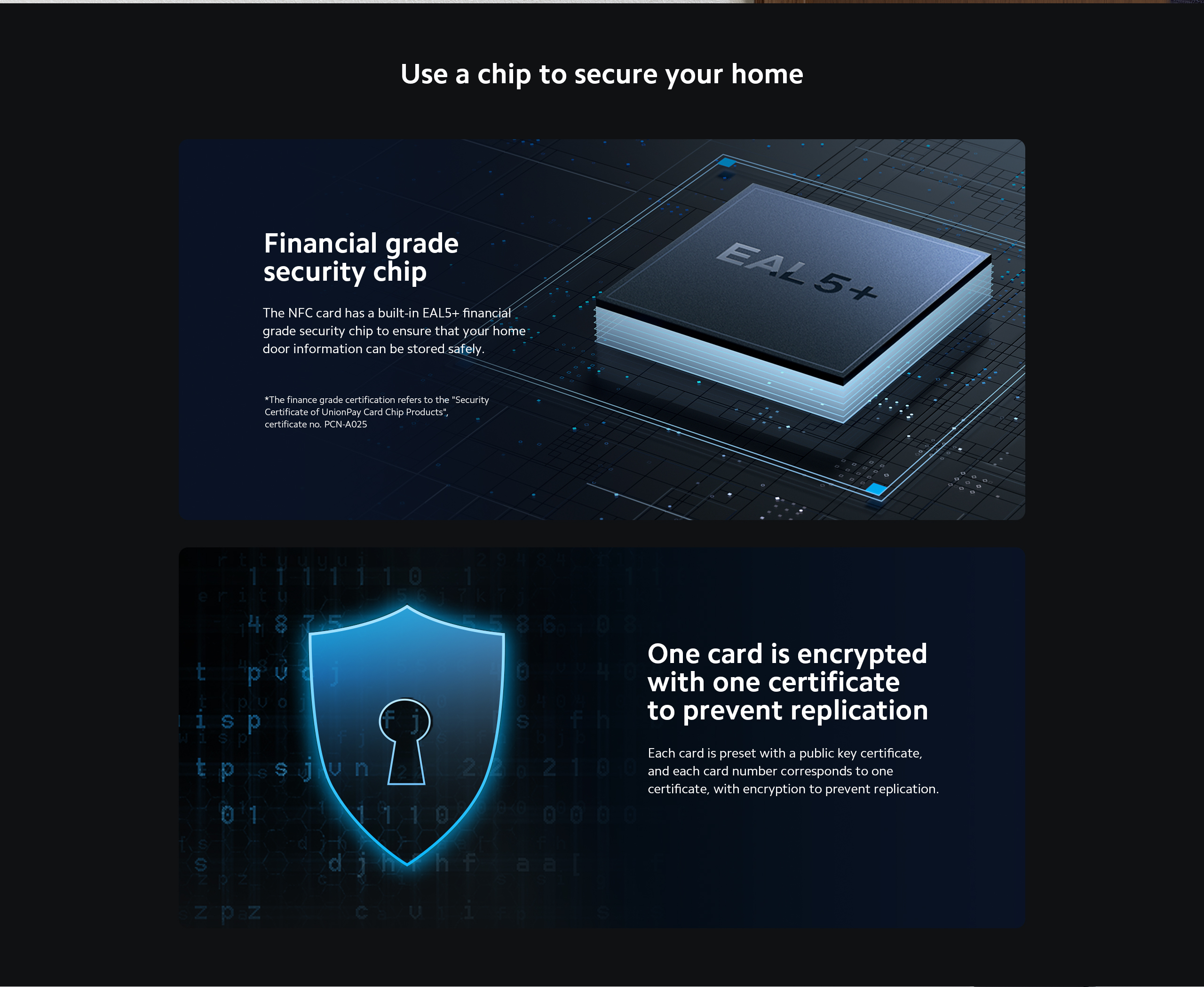 Xiaomi Smart Door Lock NFC Card | Xiaomi Smart Door Lock | NFC Function ...