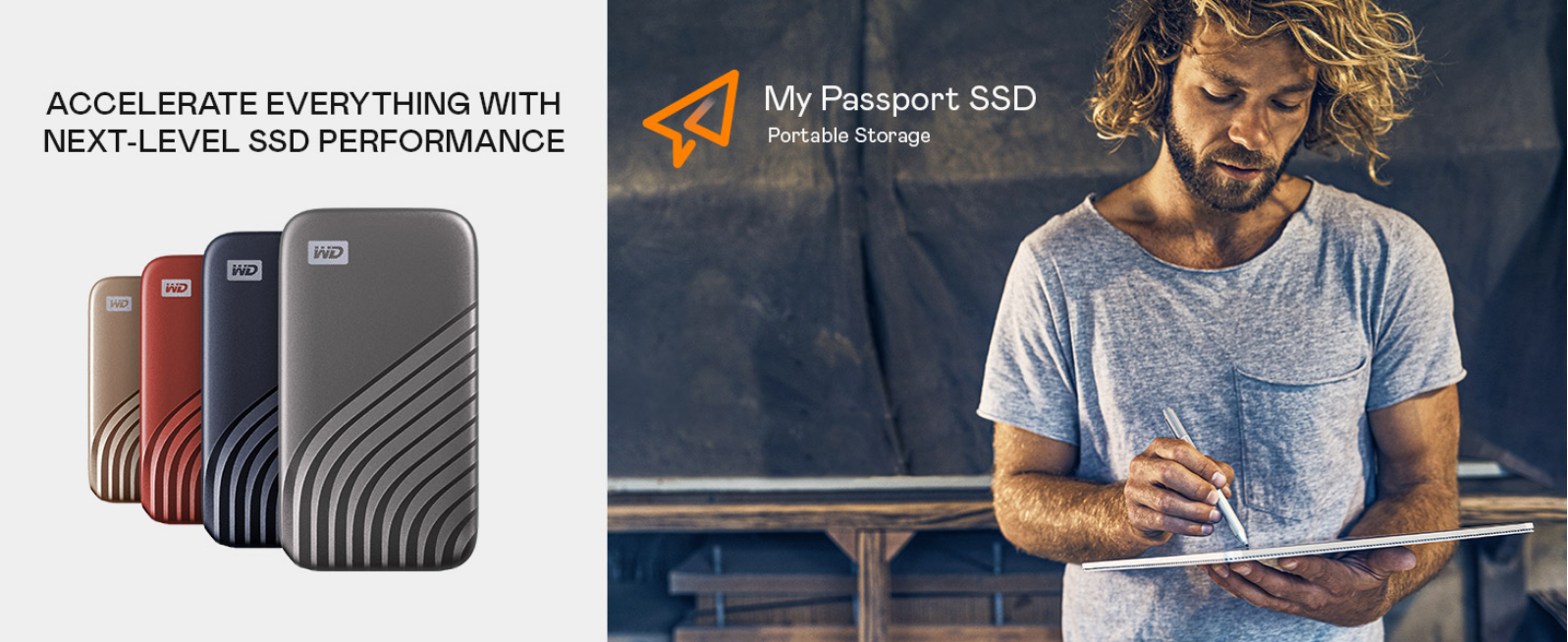 WD Western Digital My Passport NVMe SSD Portable External EXT SSD USB 3 ...