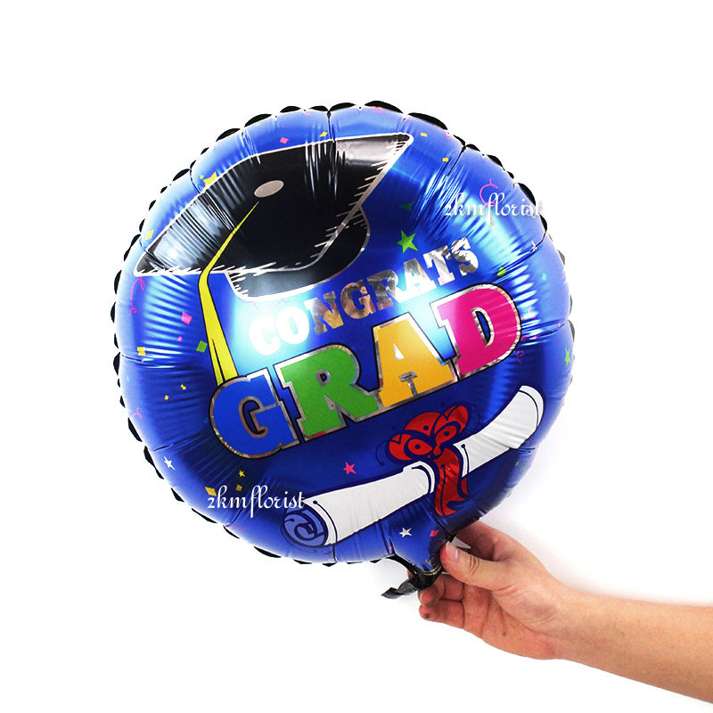 (1PCS)18Inch CONVOCATION FOIL BALLOON Congratulation Congrats ...