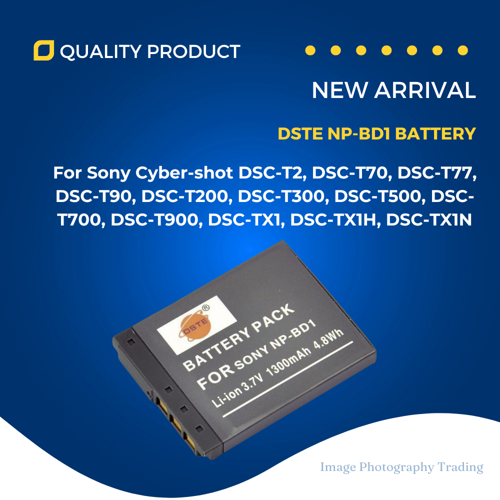 DSTE NP-BD1 NP-FD1 Battery for Sony Digital Camera📷(Ready Stock In Malaysia) | Shopee Malaysia
