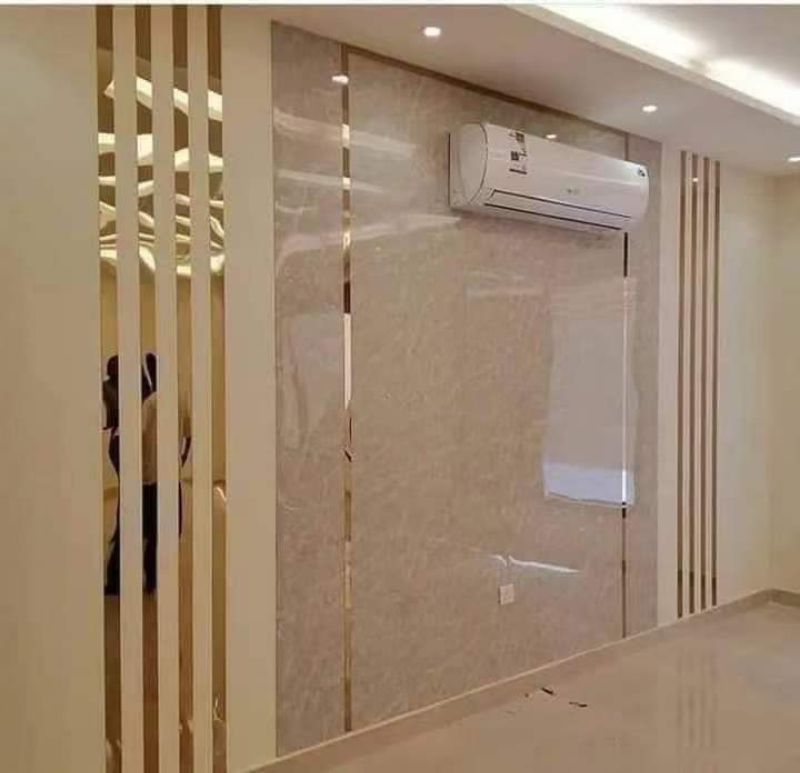 [5 Meter] Stainless Steel Strip Mirror For Wall & Ceiling Gold Strip ...