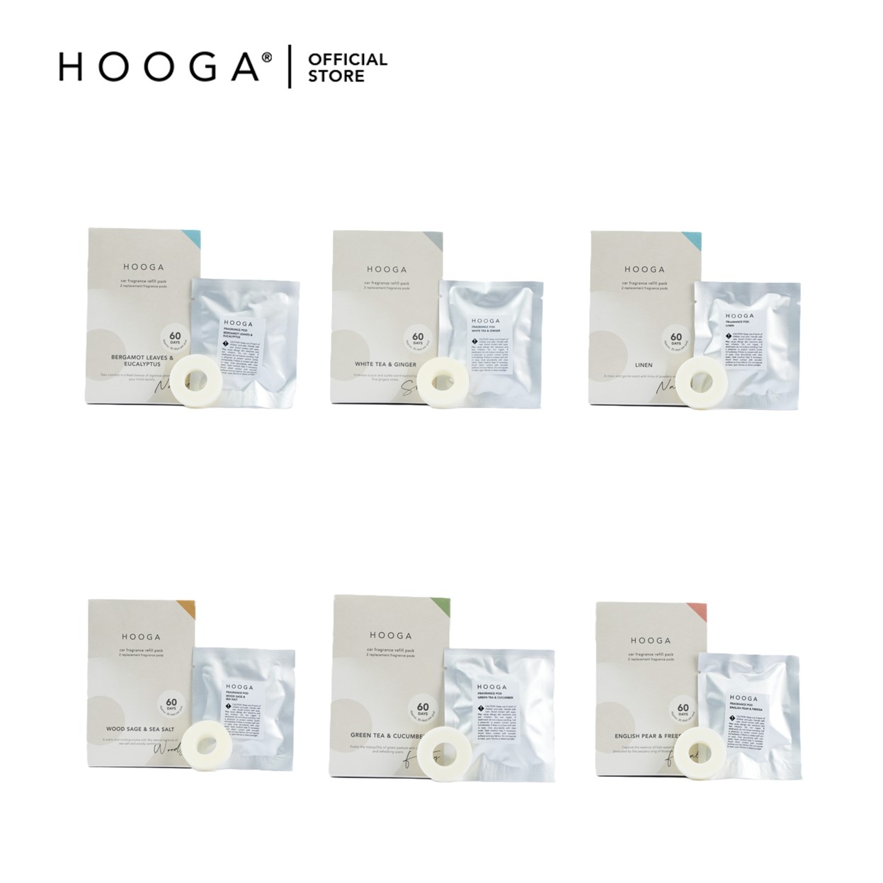 Hooga Black Series Car Fragrance | Shopee Malaysia