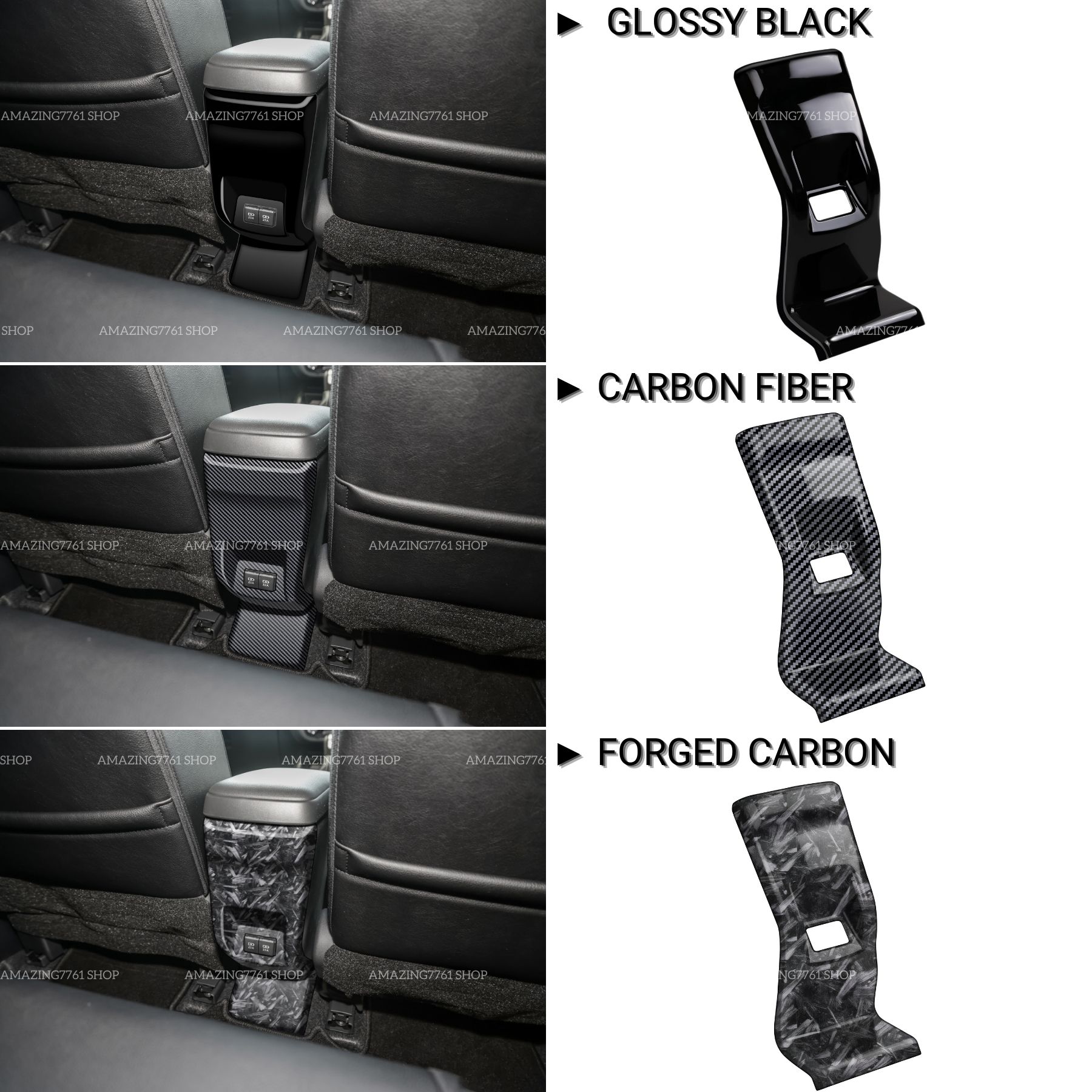AMAZING PERODUA ATIVA CAR ARM REST REAR SIDE CONSOLE BOX FRAME COVER ...
