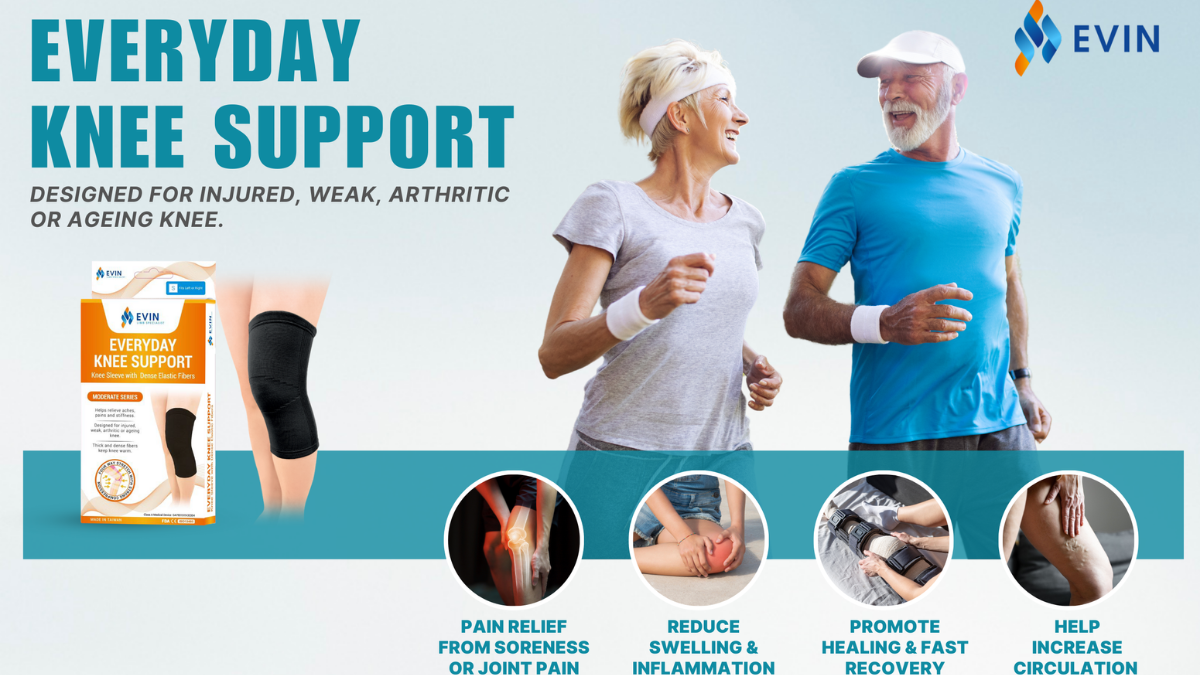 EVIN Everyday Knee Support Knee guard 1 piece/box (New arrival - Mix ...