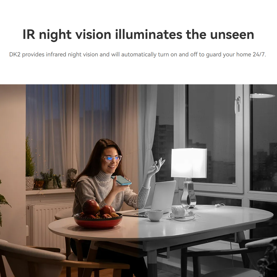 IMOU DK2 Wifi Camera CCTV 2MP 4MP Smart AI Motion Detect Tracking Night ...