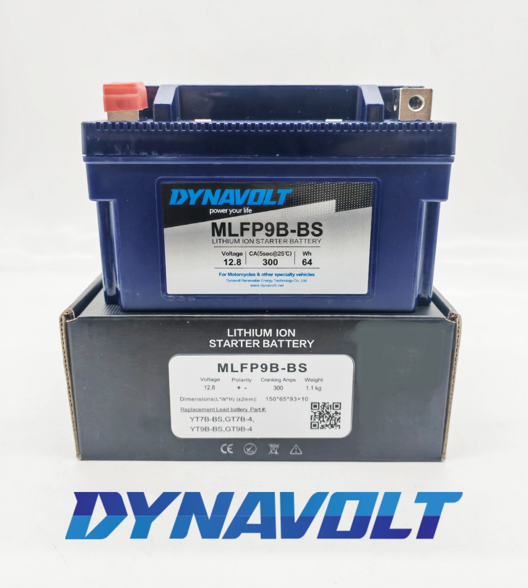 Dynavolt Battery MLFP9B-BS Ion Lithium YT7B Original Batteri Ducati ...