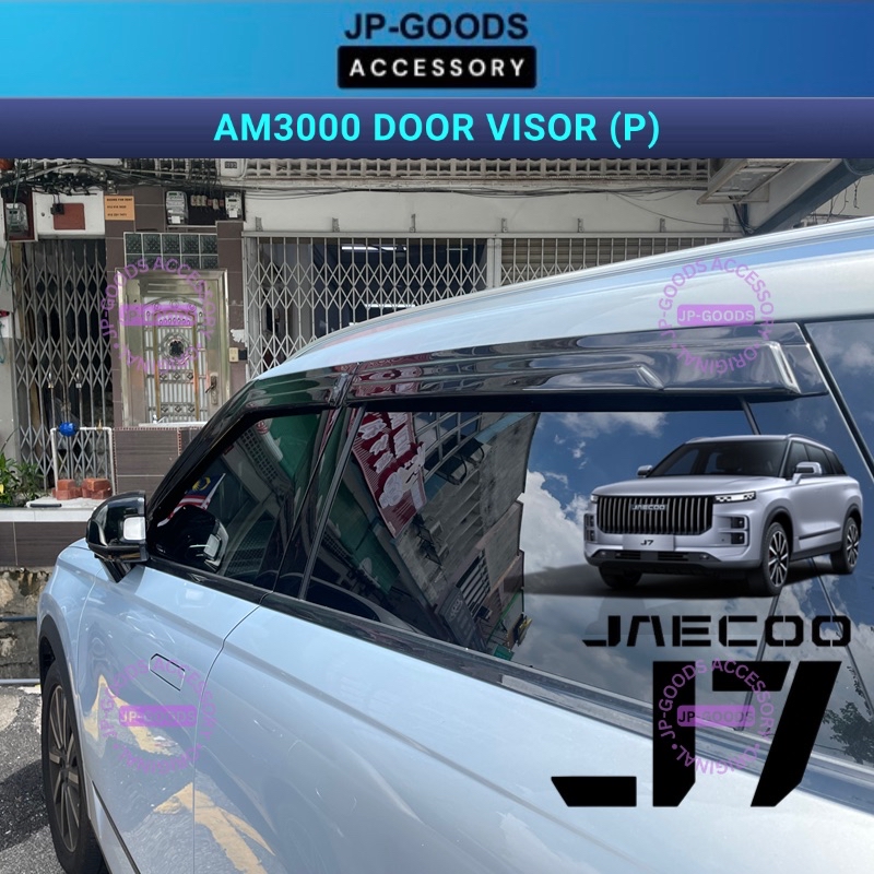 JAECOO J7 2024 Door Visor With 3M Tape (MADE IN MALAYSIA) Window Vent ...