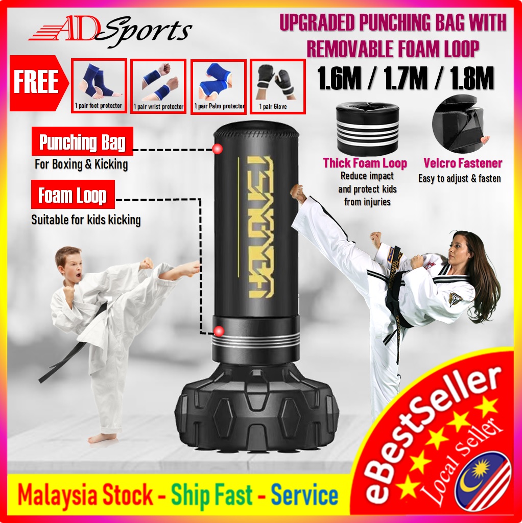 Speed Boxing Bags 3-in-1 Boxing Punching Sand Bag Sandbag Stand MMA ...