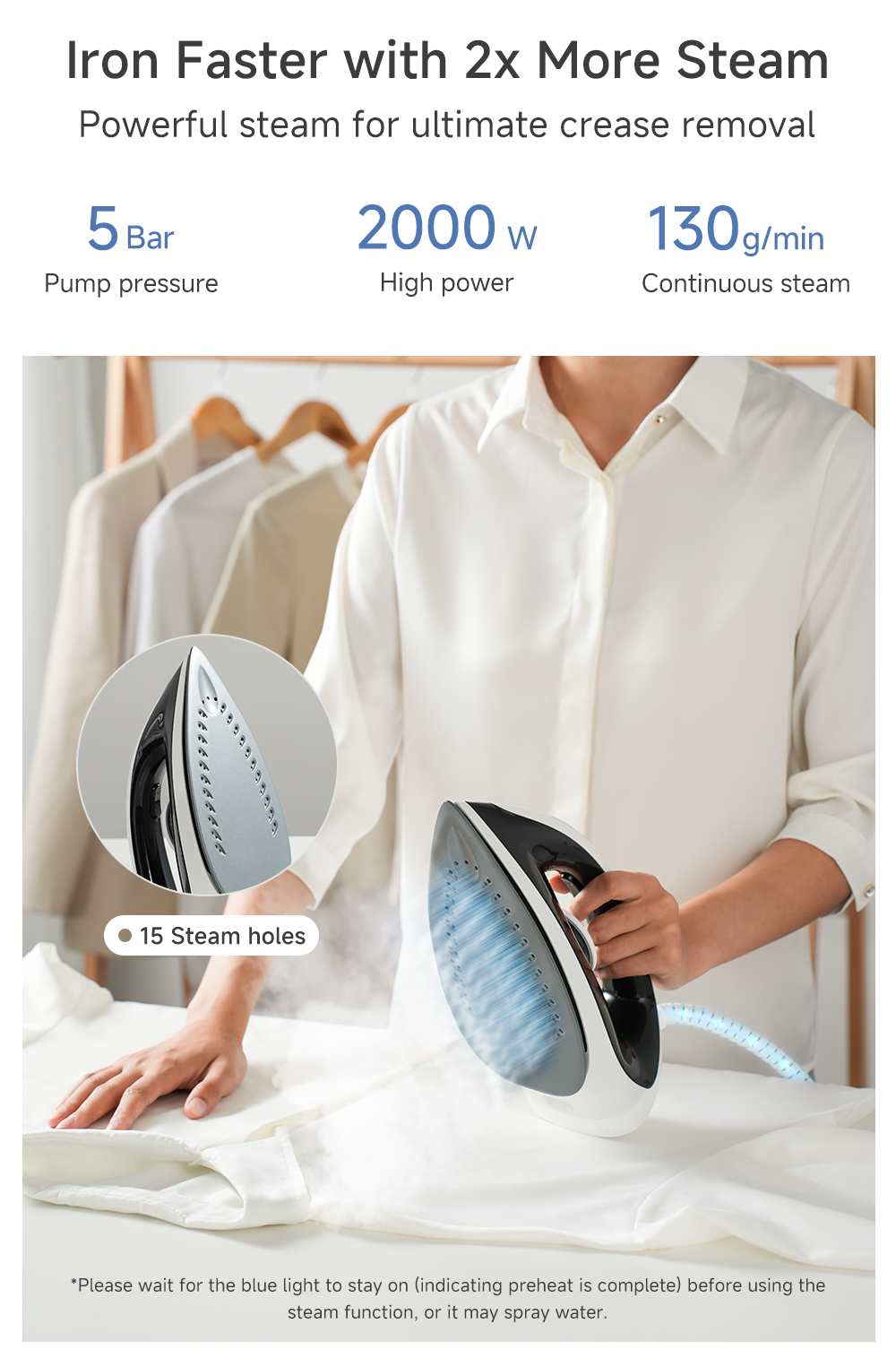 Simplus Steam Generator Iron Intelligent Pressurized Steam Generator ...