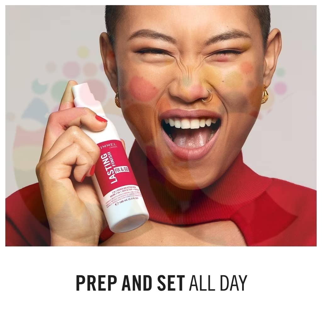 Rimmel Lasting Finish Fix & Go Setting Spray 100ml | Shopee Malaysia