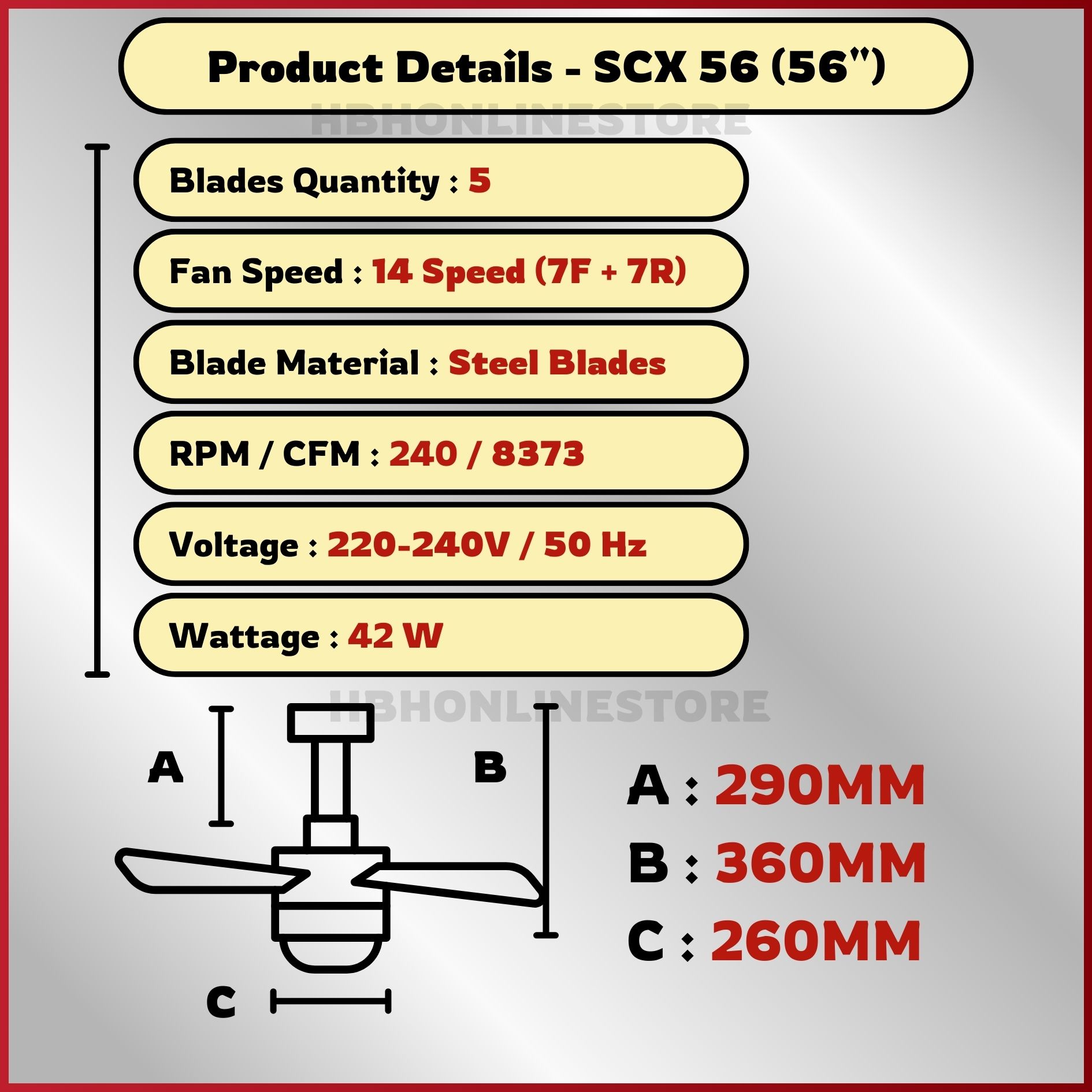 (FreeGift) Deka | SCX PRO (42") | SCX56 (56") | 7 Speed | DC Motor ...