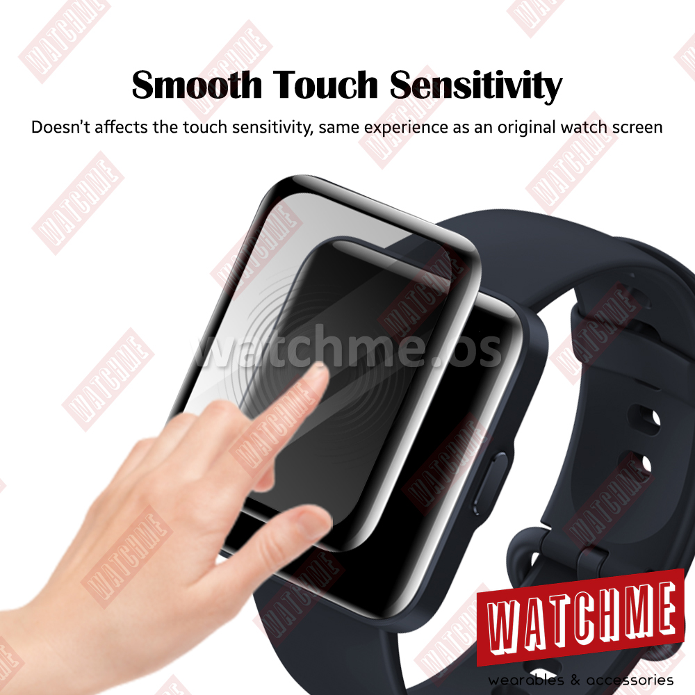 Xiaomi Redmi Watch 2 Lite Screen Protector, 3D Full Cover PMMA, TPU ...