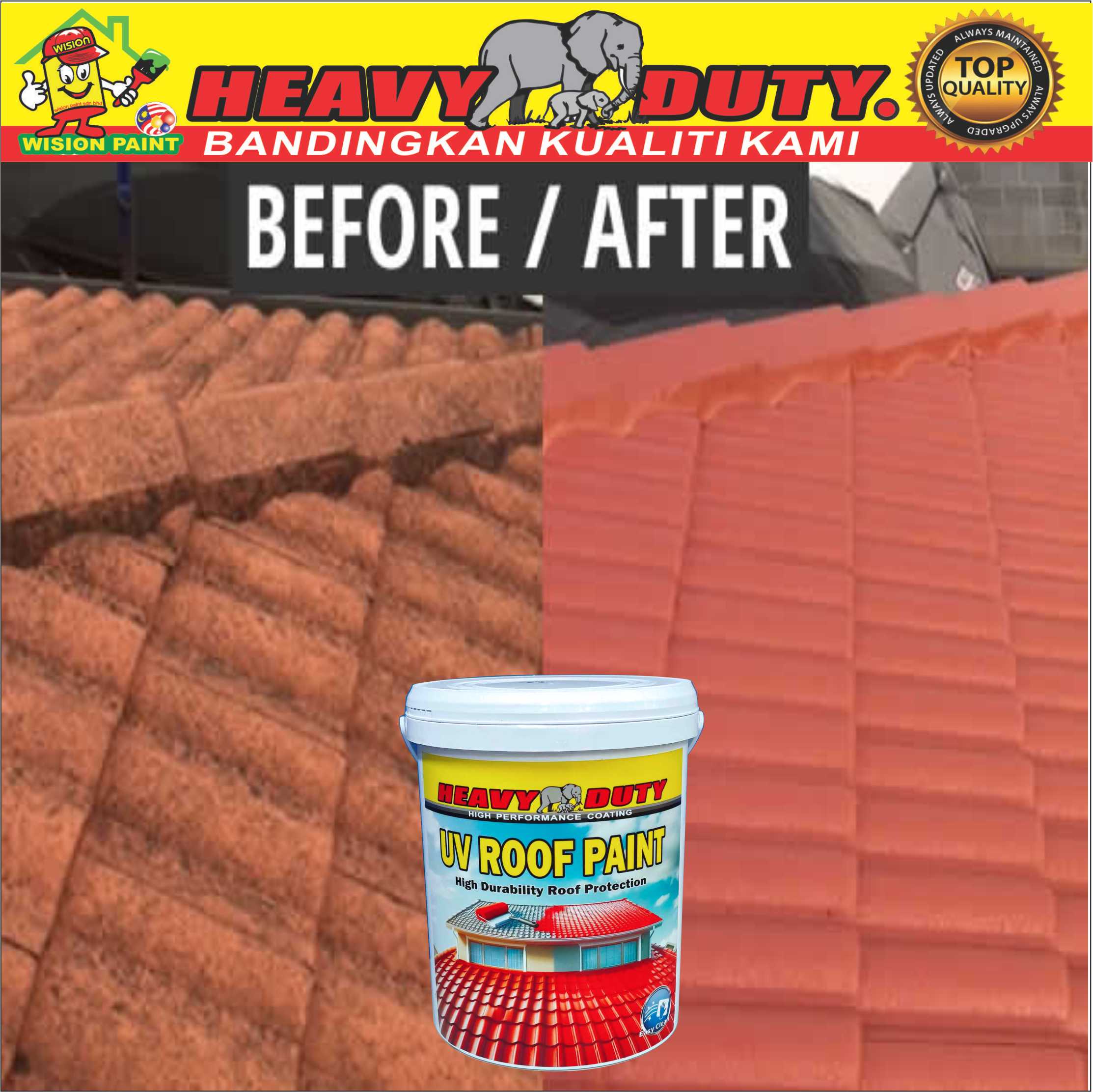 🔥READY STOCK🔥 18L JOTUN Roof Paint Heat Reflective UV Protected Colour ...