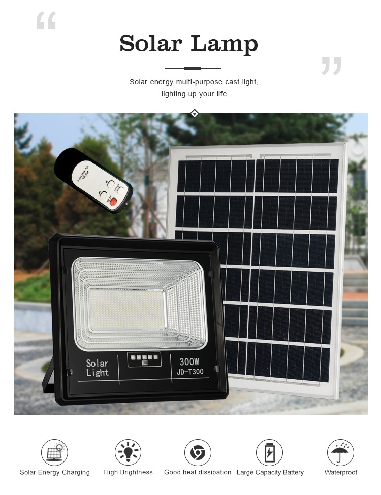 JD Solar Spotlight Lampu Solar Outdoor T-Series 太阳能灯 Malaysia Ready ...