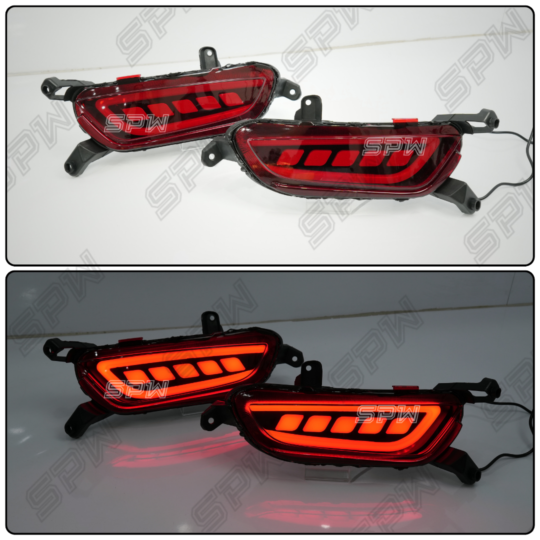 Mazda CX3 CX-3 (2015-2024) Reflector Rear Bumper LED DRL Daylight ...
