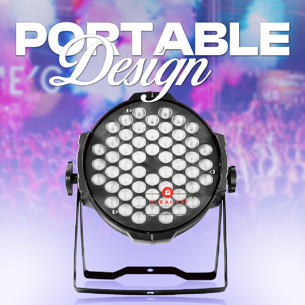 Lampu LED Stage Light Spotlight Par Can Light Moving Party RGBW Light ...