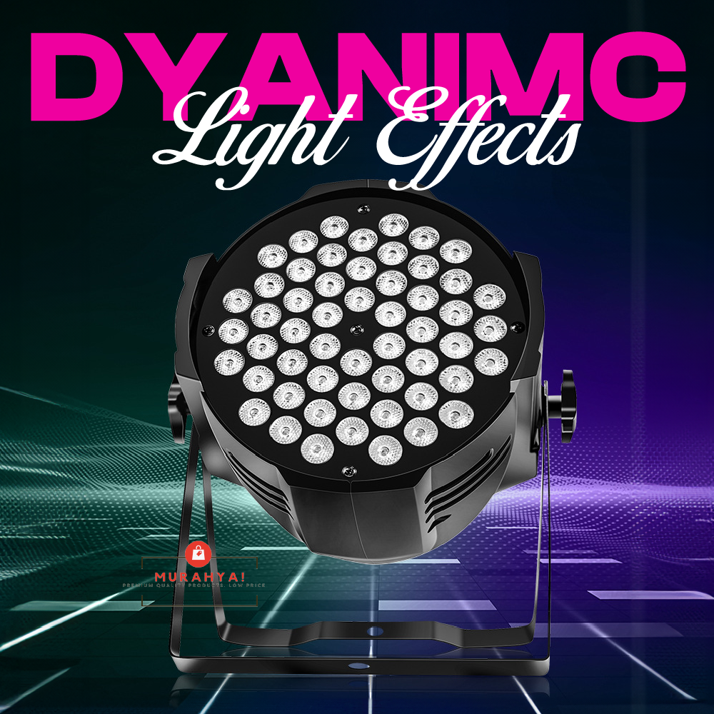 Lampu LED Stage Light Spotlight Par Can Light Moving Party RGBW Light ...