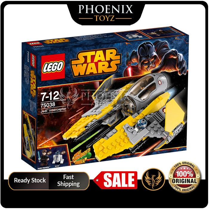 Lego Star Wars Jedi Interceptor 75038 (New, Sealed) | Shopee Malaysia