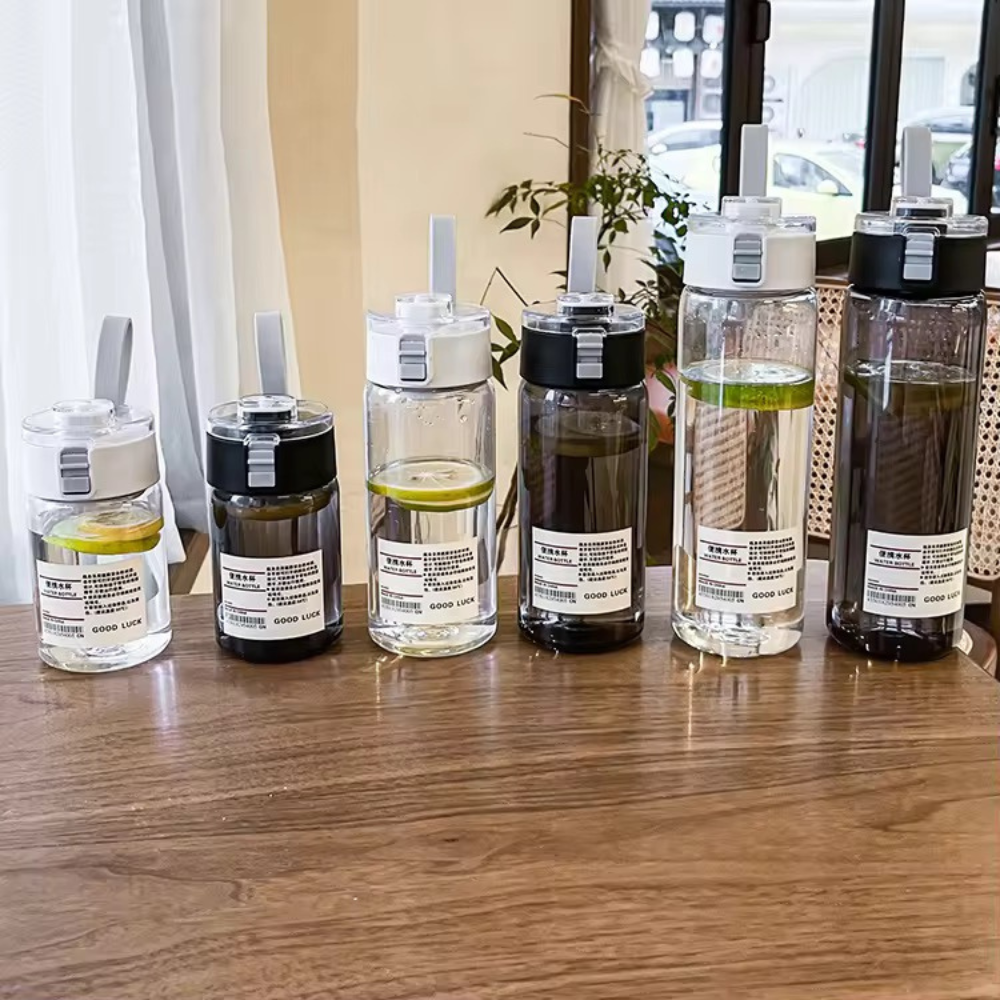 Portable High Temperature Resistant Water Bottle Muji Japanese Simple ...