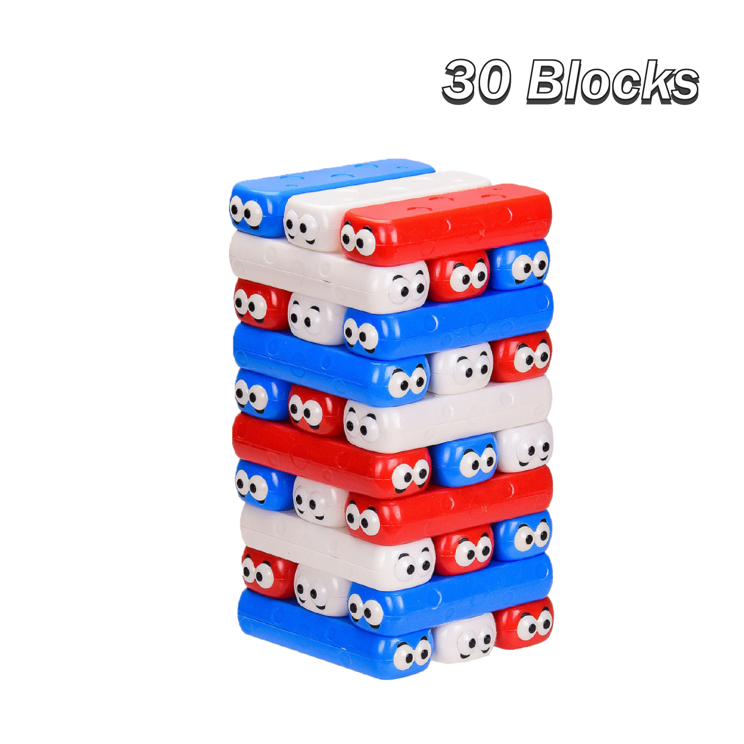 Jenga Wobbly Worms Tower Balancing Game Blocks Game Tower/ Block Mainan ...
