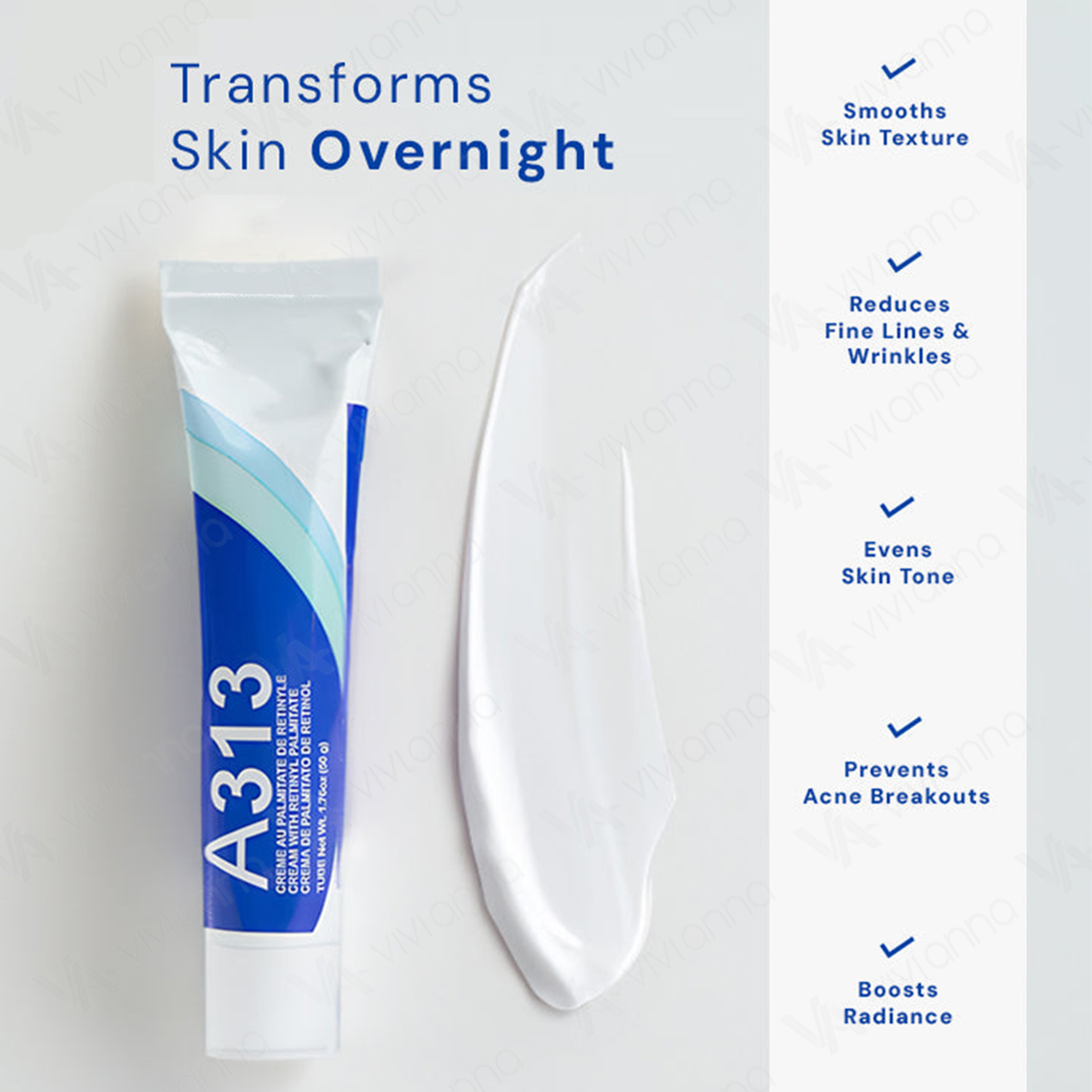 A313 Vitamin A Retinol Cream 50g, French Night Cream with Retinol for ...