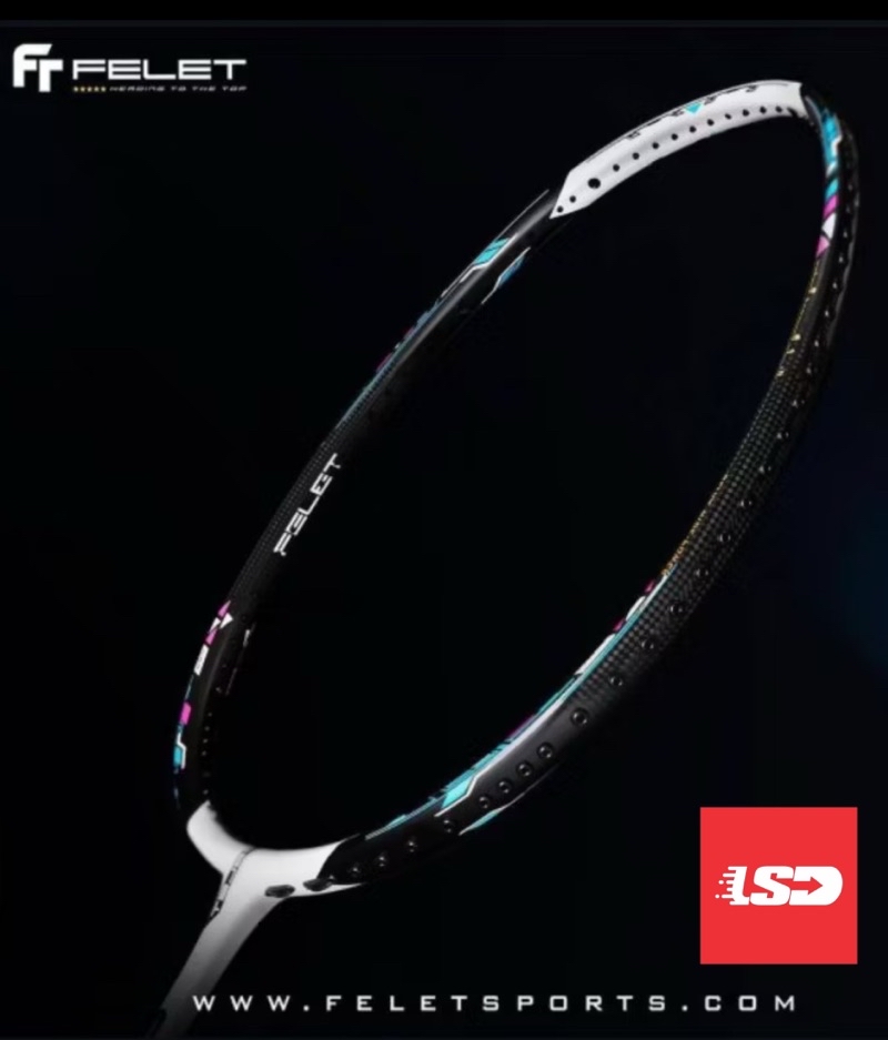 FELET WOVEN EIGHTY8 Badminton Racket 100% Original by FLEET + FREE GRIP ...