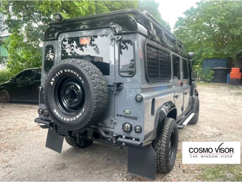 Land Rover Defender 110 85y-97y Door Visor (MADE IN MALAYSIA) Window ...