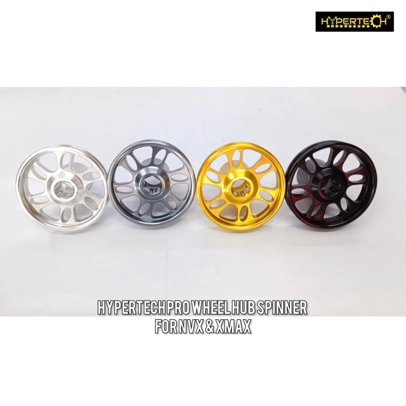 HYPERTECH PRO WHEEL HUB CNC SPINNER NVX155 V1 V2 Aerox XMAX NMAX ...